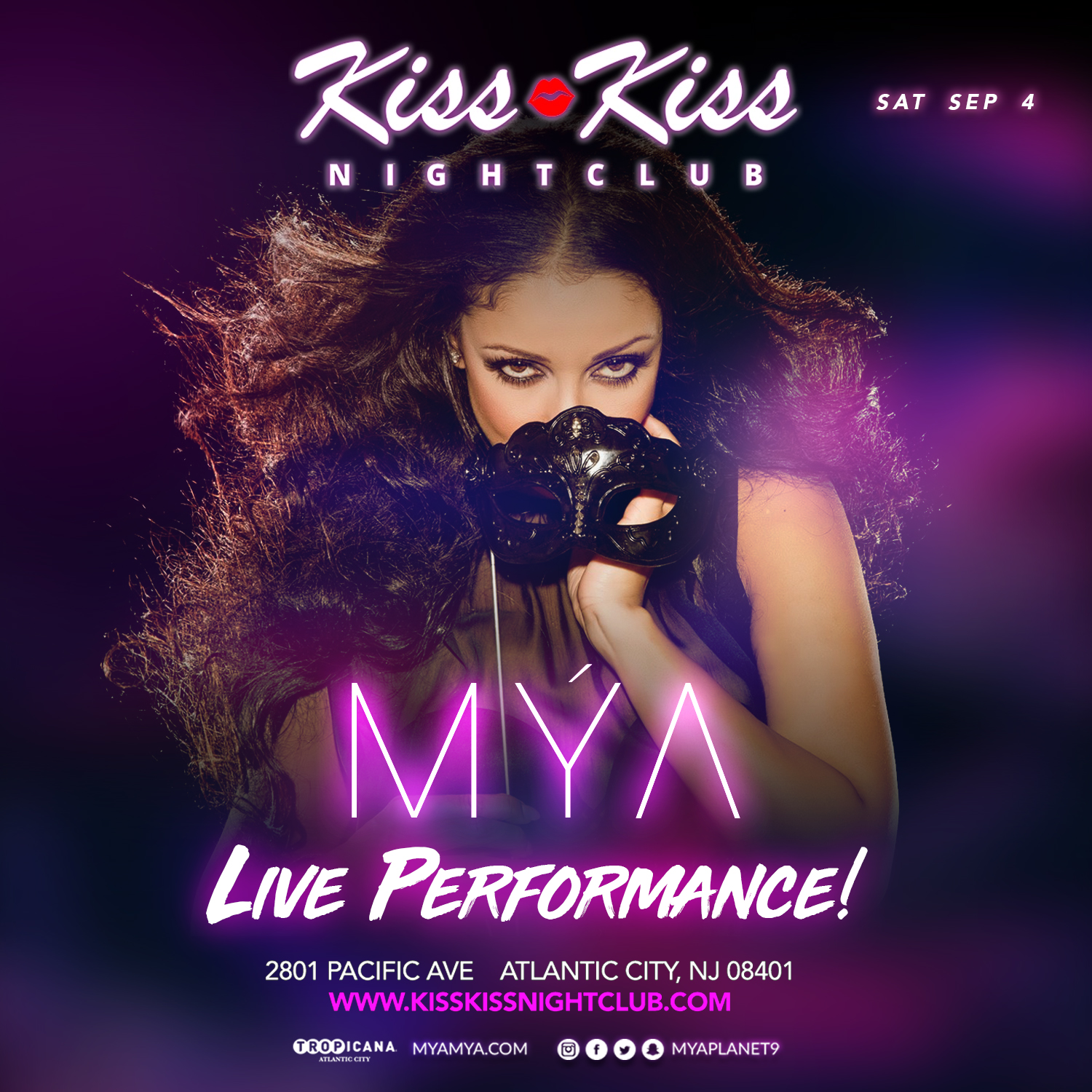 Mya Live at Paul Paul Theater! (Fresno, CA) – Mýa