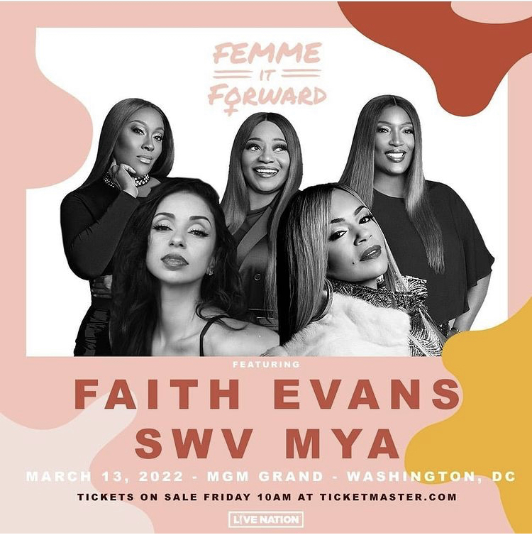 Mya Live at Femme It Forward at MGM! (Washington, DC) – Mýa